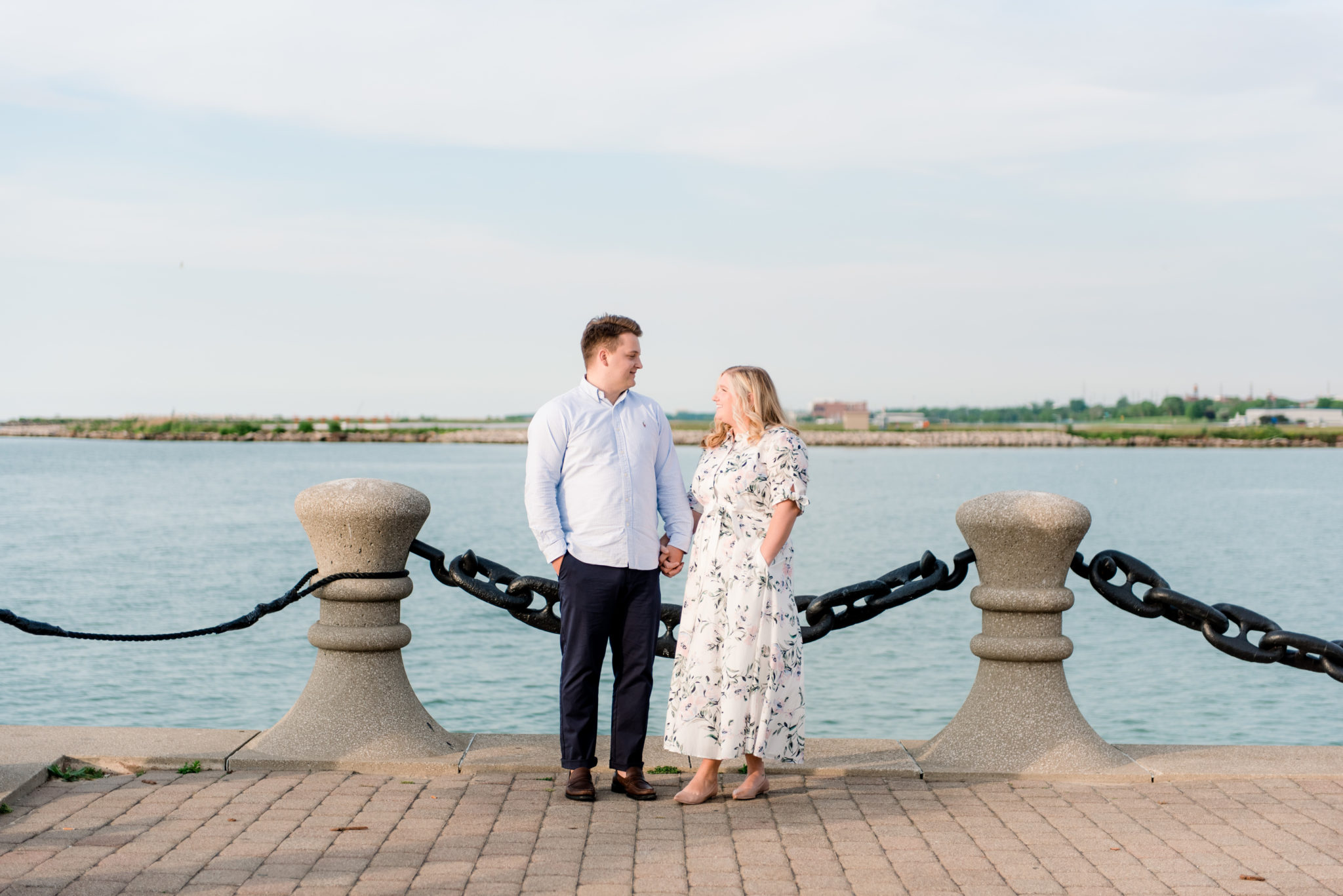 Voinovich Bicentennial Park Engagement Session | Allison + Solomon ...