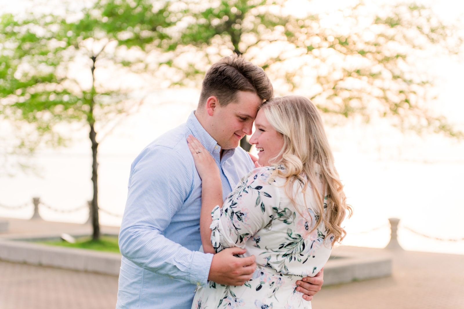 Voinovich Bicentennial Park Engagement Session | Allison + Solomon ...